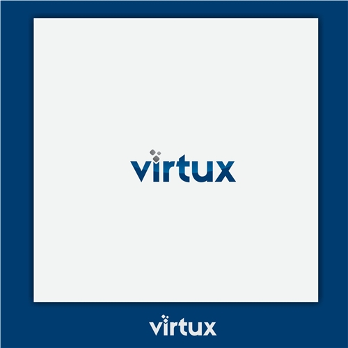 Criaçao logo software Virtux | Criação de Logo Para Computador & In...