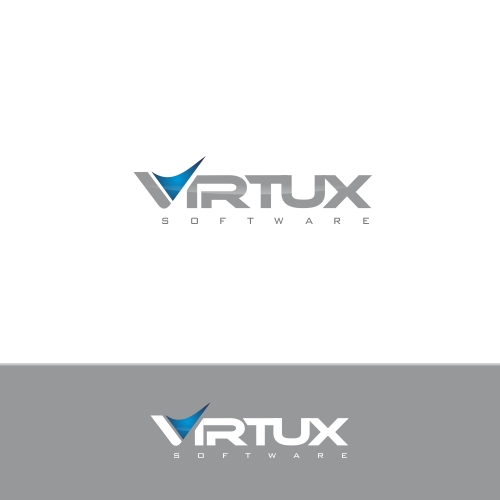 Criaçao logo software Virtux | Criação de Logo Para Computador & In...
