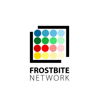 Frostbite Network | Criação de Logo Para publicidade
