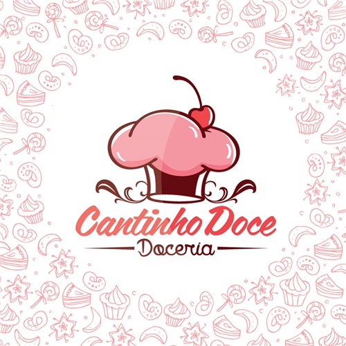 Cantinho Doce | Criação de Logo Para Alimentos & Bebidas