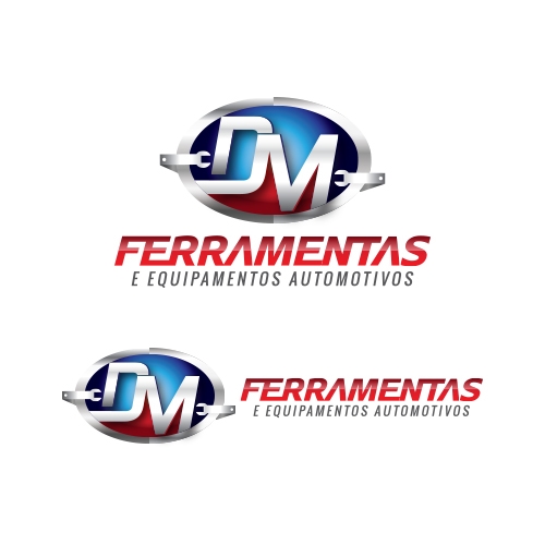 DM Ferramentas e Equipamentos automotivos | Criação de Logo Para Co...
