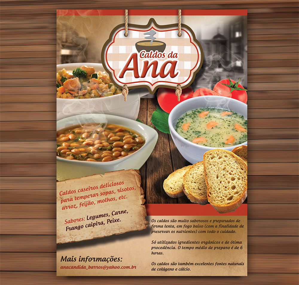 Criação de Flyer / Panfleto Para alimenticio
