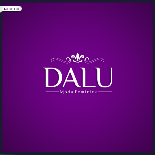 Dalu Moda Feminina | Criação de Logo Para vestuario