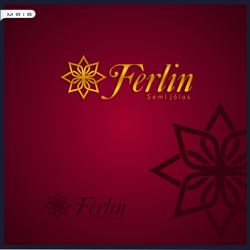Ferlin - Semi jóias | Criação de Logo Para beleza