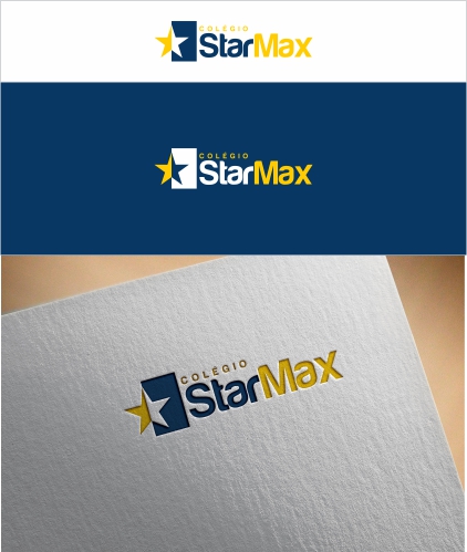 Colégio StarMax | Criação de Logo e Papelaria (6 itens) Para servicos