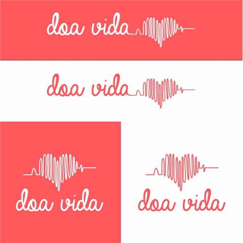 Doa Vida | Criação de Logo Para Artes, Música & Entretenimento