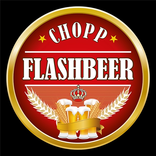 CHOPP FLASHBEER | Criação de Logo Para Alimentos & Bebidas