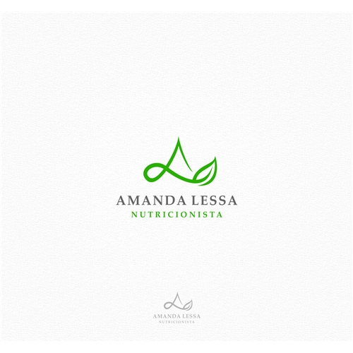 Amanda Lessa Nutricionista | Criação de Logo Para Saúde & Nutrição