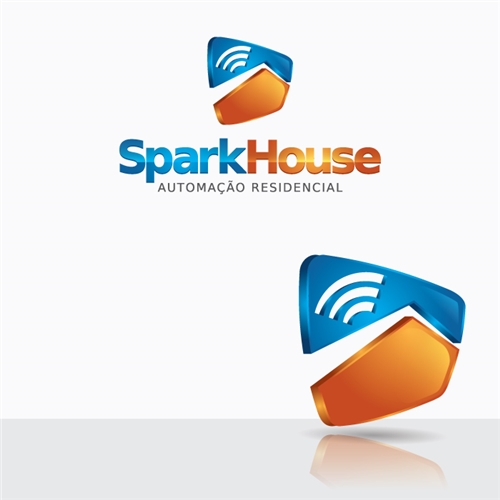 SparkHouse Automaçao Residencial | Criação de Logo e Papelaria (6 i...