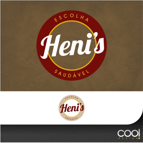 Heni's | Criação de Logo Para Alimentos & Bebidas