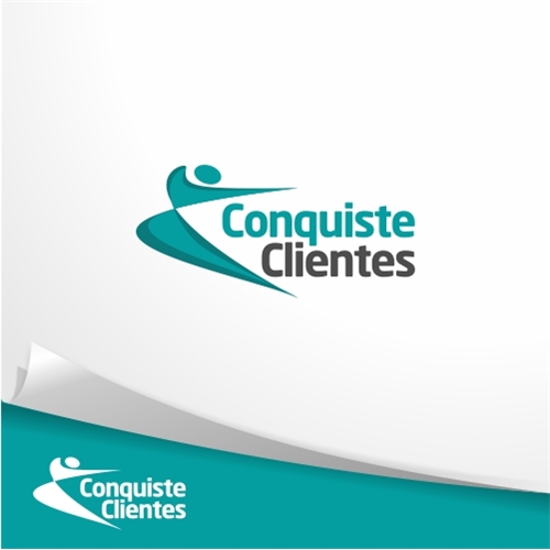 Conquiste Clientes | Criação de Logo Para Consultoria de Negócios