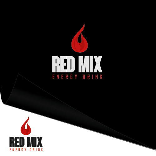 Red Mix Energy Drink | Criação de Logo Para Saúde & Nutrição