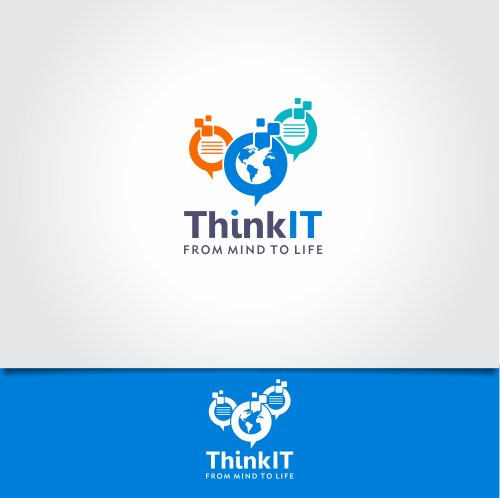 Think IT | Criação de Logo e Cartao de Visita Para tecnologia
