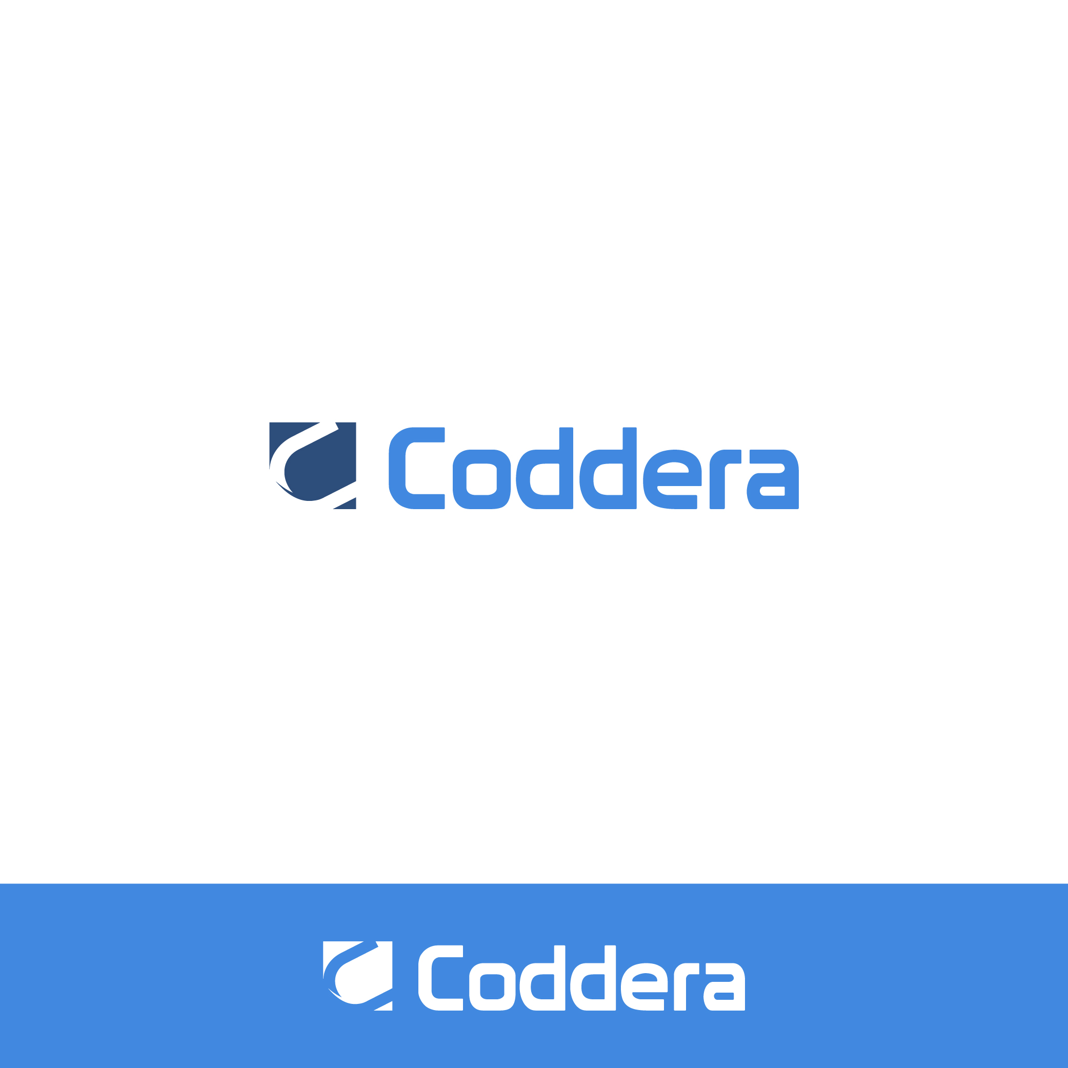 Coddera | Criação de Logo e Cartao de Visita Para tecnologia