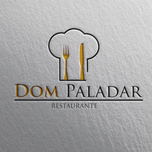 Dom Paladar | Criação de Logo e Cartao de Visita Para Alimentos & B...