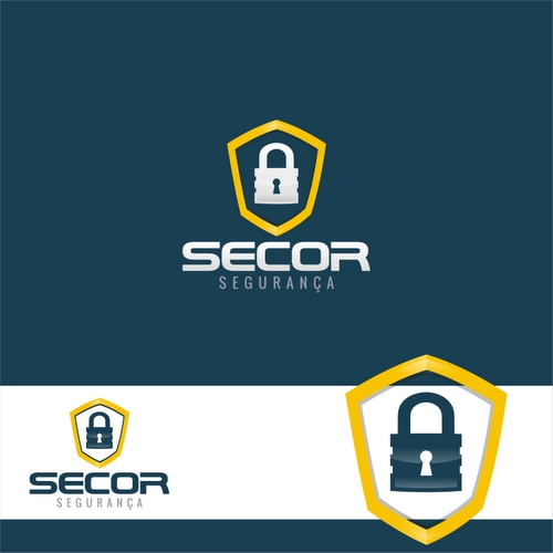 Secor Segurança | Criação de Logo e Papelaria (6 itens) Para tecnol...