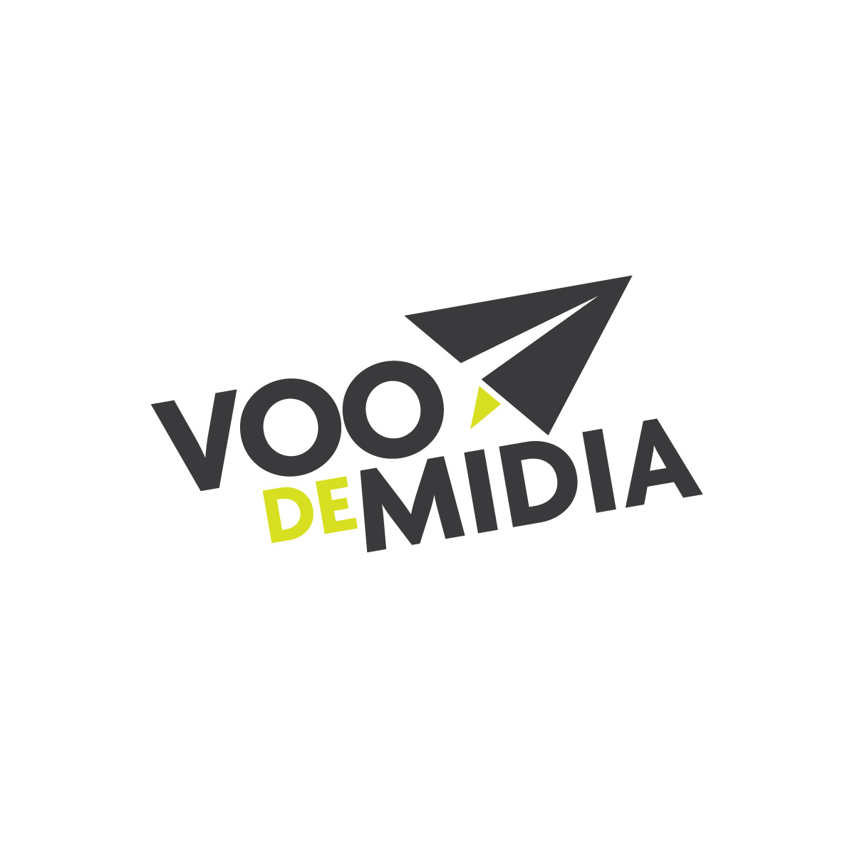 Voo de Mídia | Criação de Logo Para Mídia