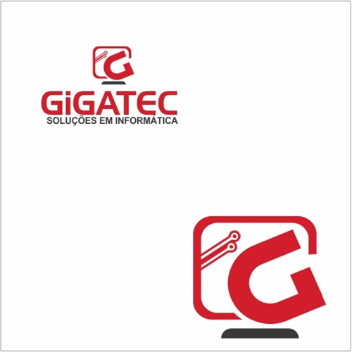 Gigatec Soluçoes em Informática | Criação de Logo e Cartao de Visit...