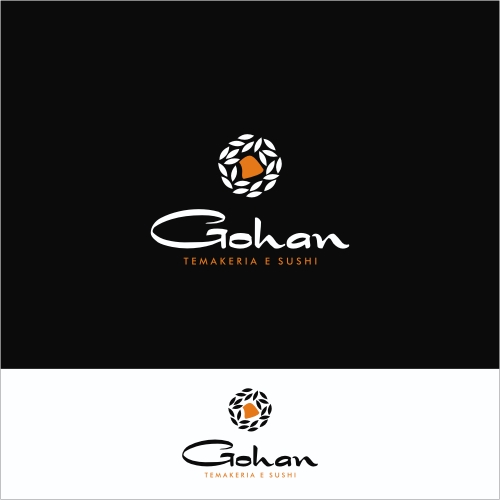 GOHAN | Criação de Logo Para Alimentos & Bebidas
