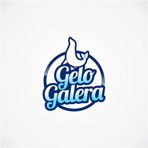 Gelo Galera | Criação de Logo Para Alimentos & Bebidas