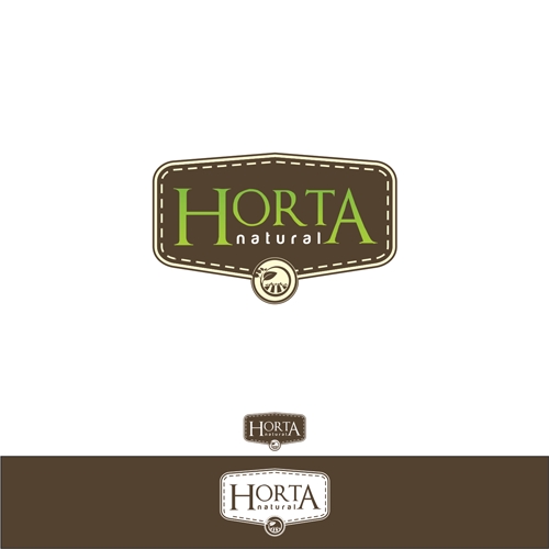 horta natural | Criação de Logo e Cartao de Visita Para Ambiental