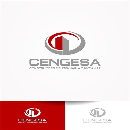 CENGESA - CONSTRUÇOES E ENGENHARIA SANT'ANNA | Criação de Logo e Pa...