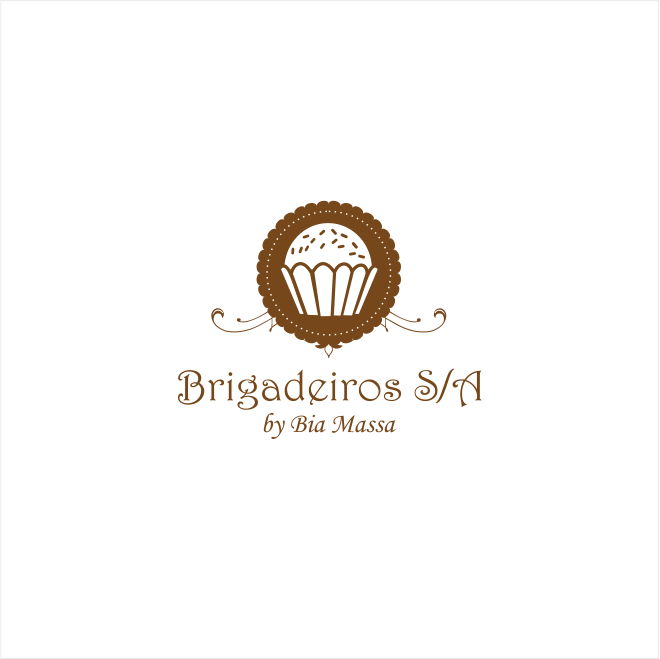 Brigadeiros S/A | Criação de Logo Para Doceria