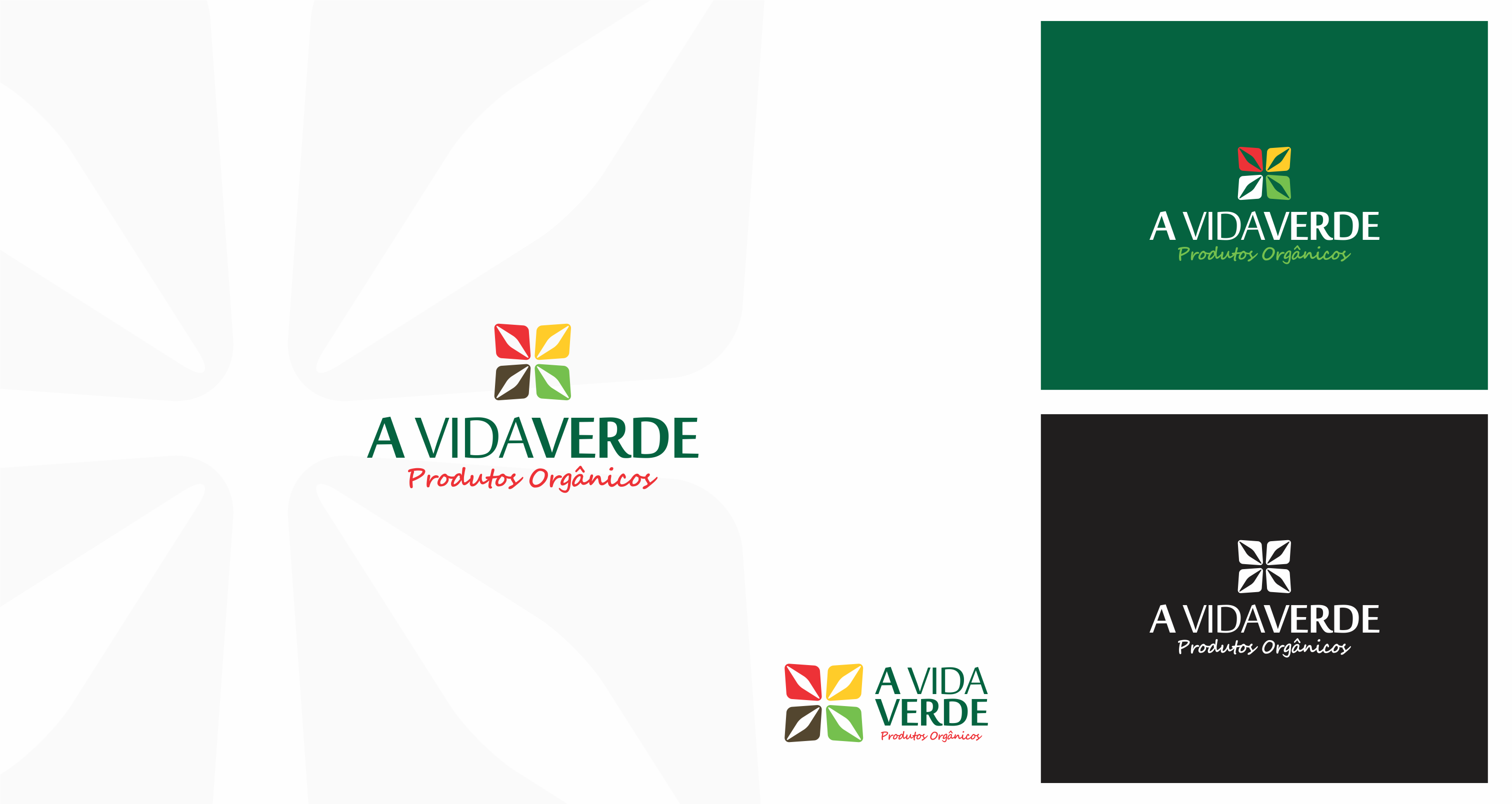 A vida verde | Criação de Logo Para