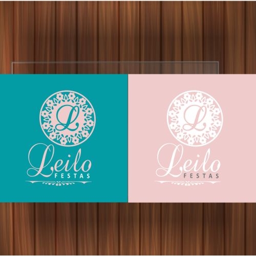 LEILO FESTAS | Criação de Logo e Papelaria (6 itens) Para Decoração...