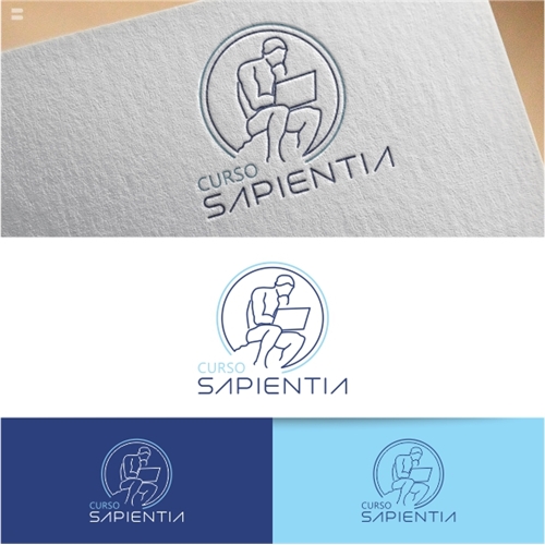 Redesign de Logo do Curso Sapientia | Criação de Logo Para Artes
