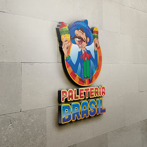Paleteria Brasil | Criação de Logo Para