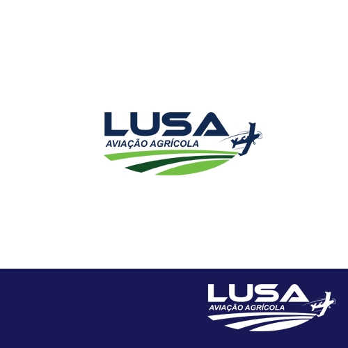 Lusa Aviaçao agrícola | Criação de Logo e Papelaria (6 itens) Para ...