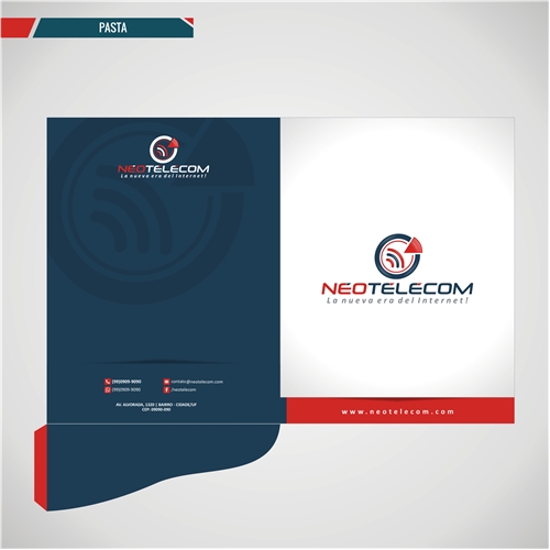Neo Telecom - La nueva era del internet | Criação de Logo e Papelar...