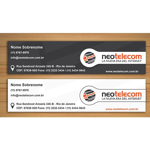 Neo Telecom - La nueva era del internet | Criação de Logo e Papelar...