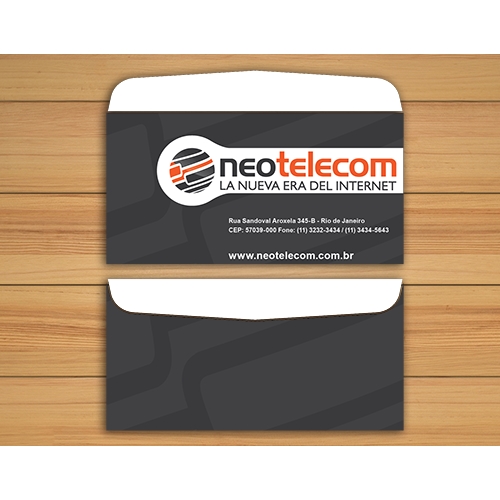 Neo Telecom - La nueva era del internet | Criação de Logo e Papelar...