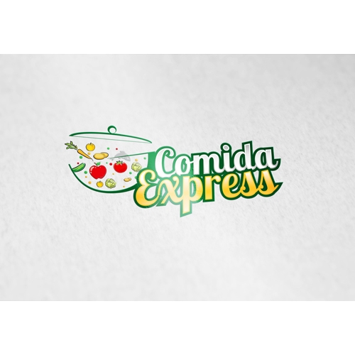 comida express | Criação de Logo Para Alimentos & Bebidas