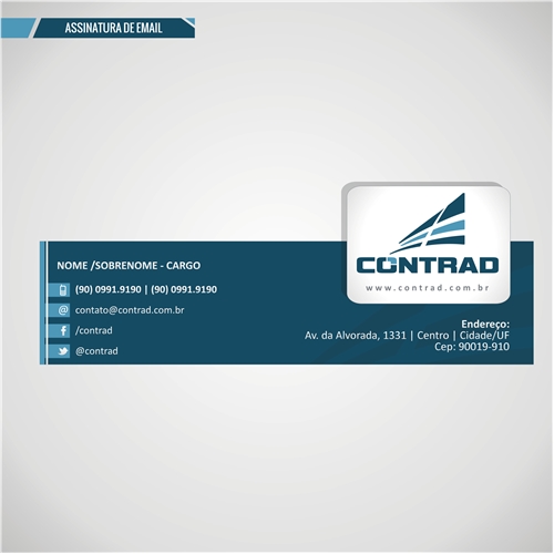 CONTRAD | Criação de Logo e Papelaria (6 itens) Para Consultoria de...
