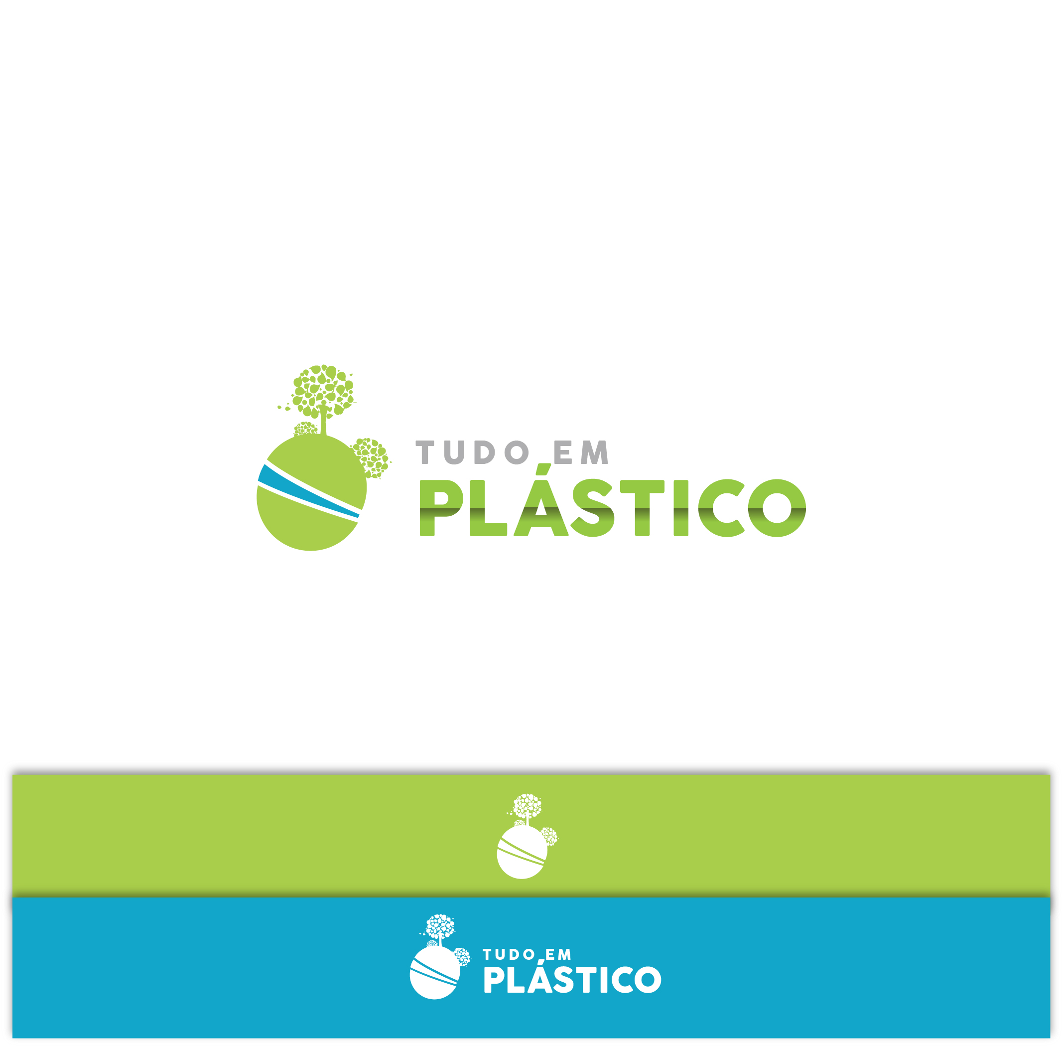 TUDO EM PLASTICO | Criação de Logo Para
