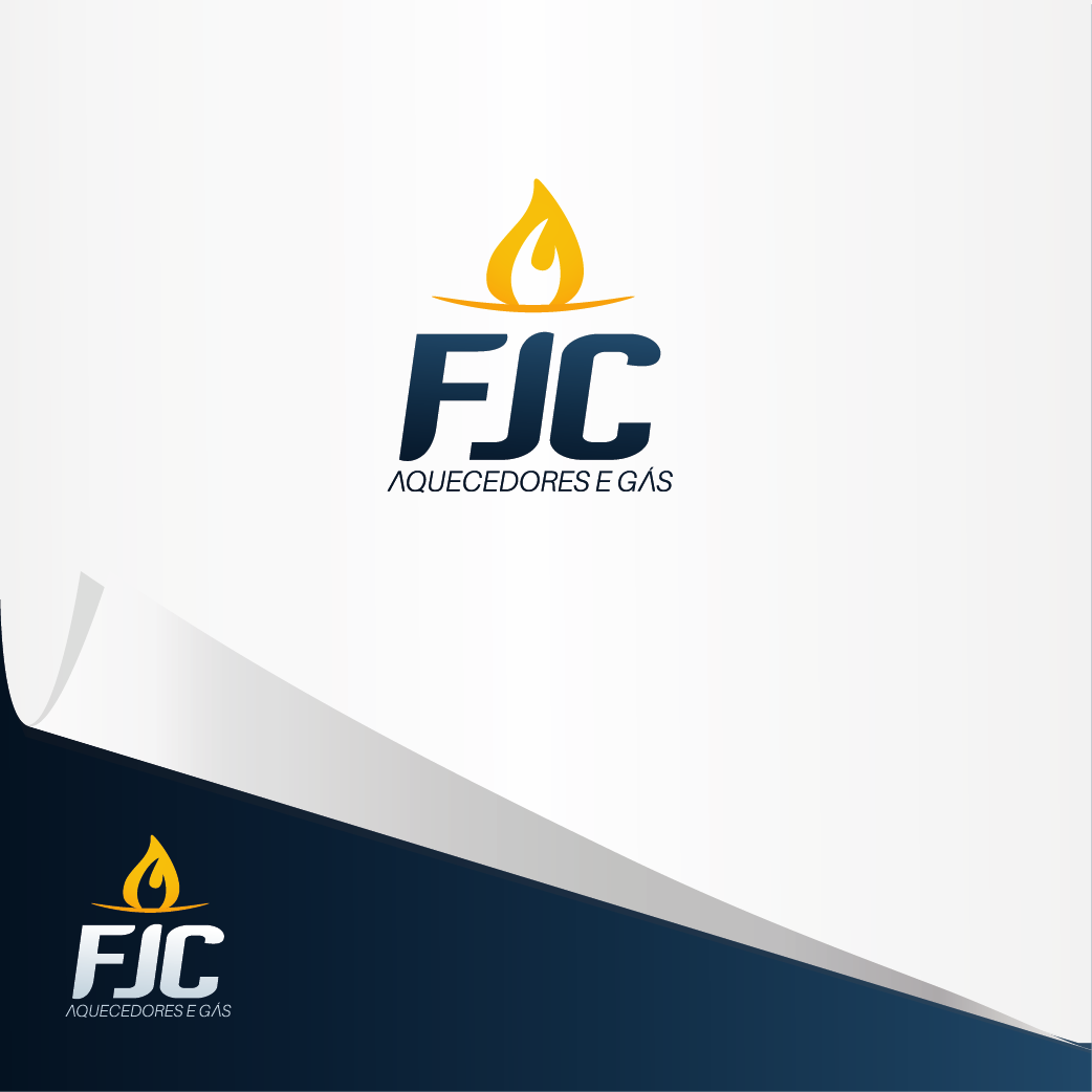 fjc aquecedores e gás | Criação de Logo Para