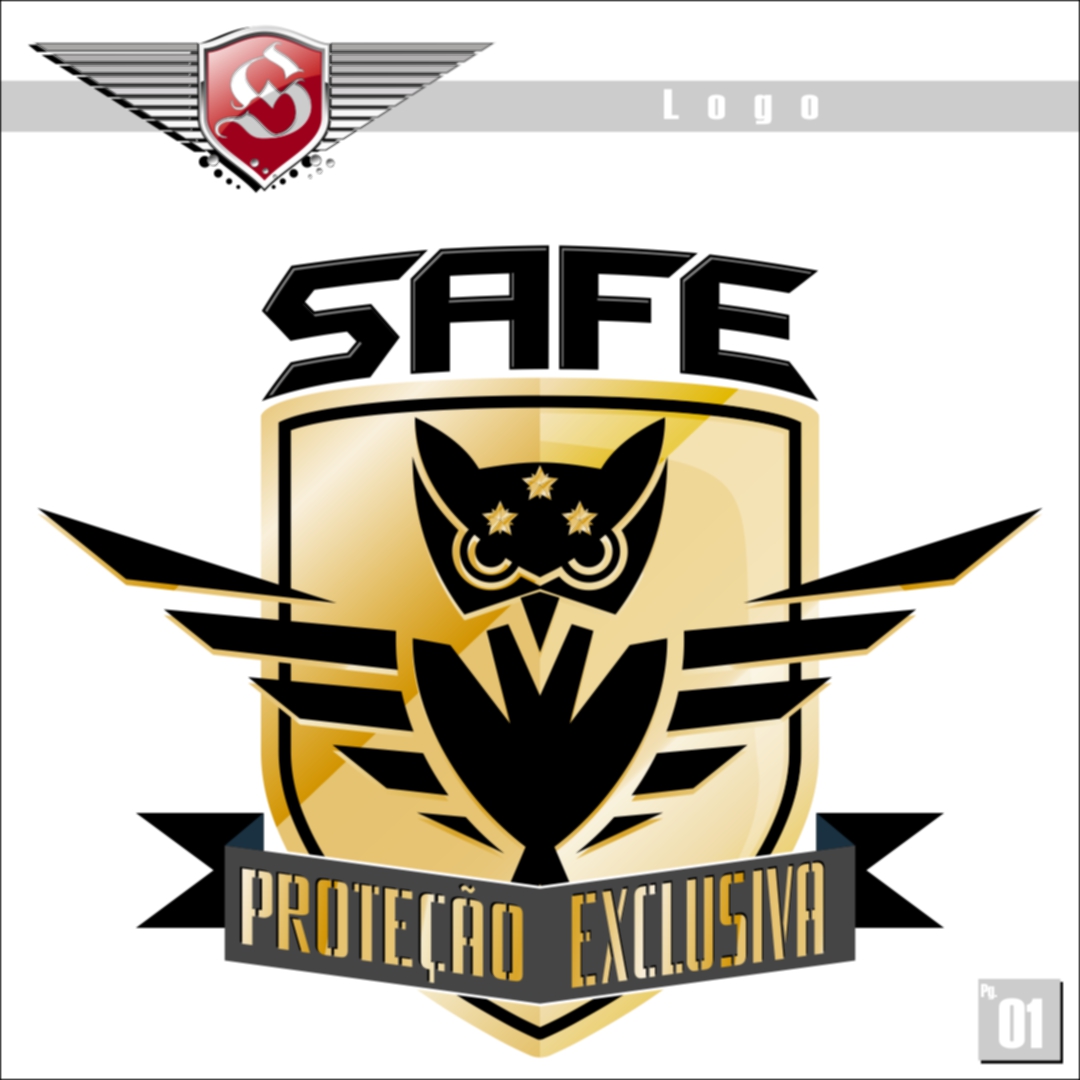 SAFE - PROTEÇÃO EXCLUSIVA | Criação de Logo Para