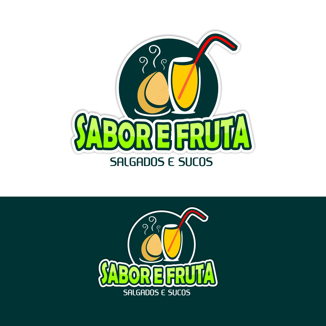 SABOR E FRUTA | Criação de Logo Para