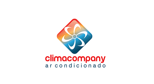 CLIMA COMPANY Ar Condicionado | Criação de Logo e Papelaria (6 iten...