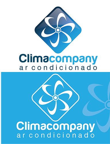 CLIMA COMPANY Ar Condicionado | Criação de Logo e Papelaria (6 iten...