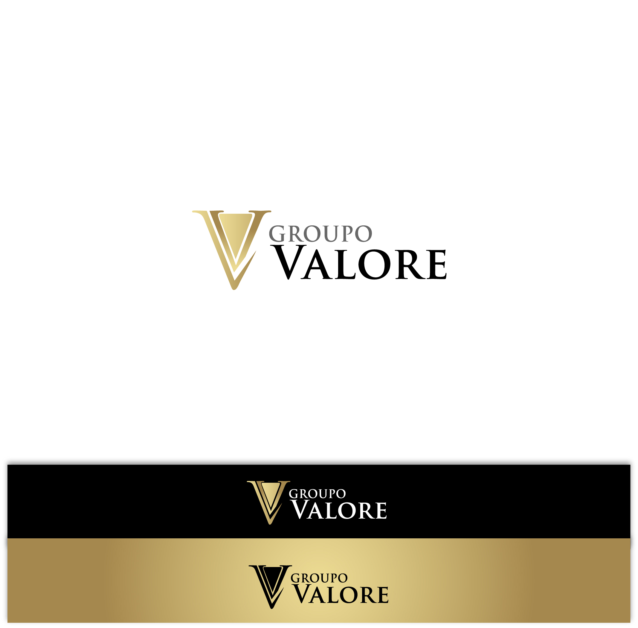 Grupo Valore | Criação de Logo e Papelaria (6 itens) Para