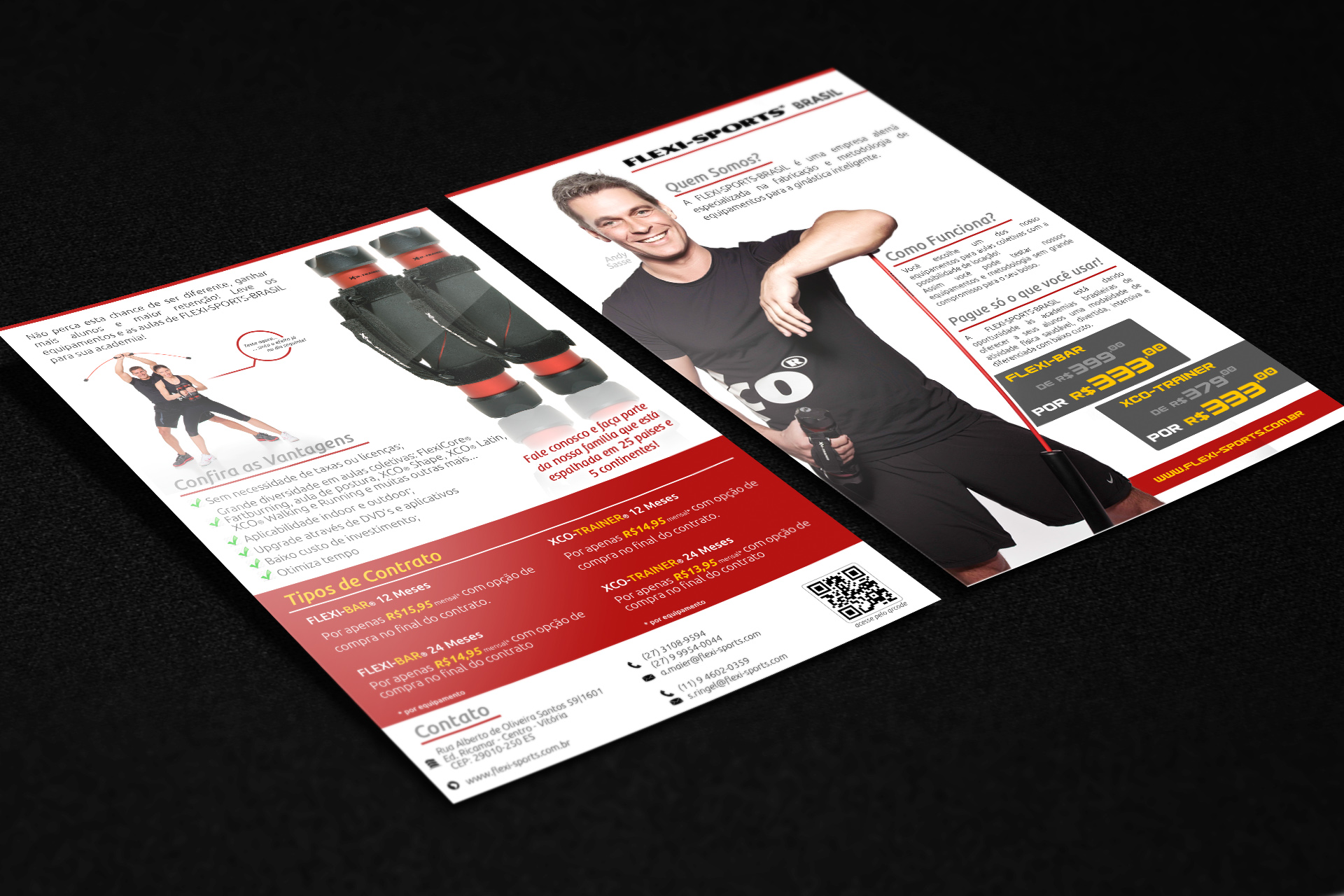 Flexi-Sports Brasil | Criação de Flyer / Panfleto Para