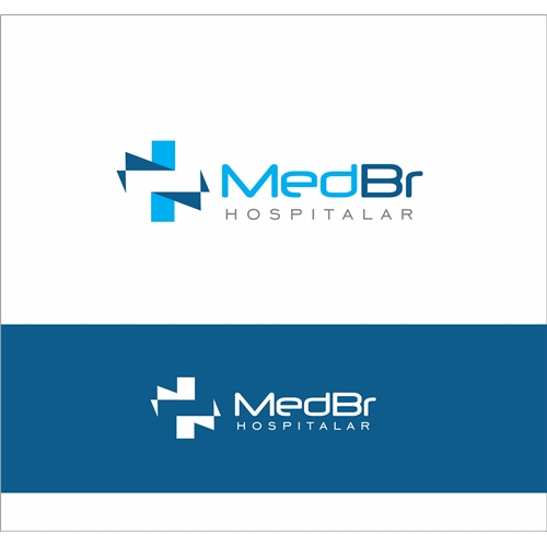MED BR HOSPITALAR | Criação de Logo e Papelaria (6 itens) Para Saúd...