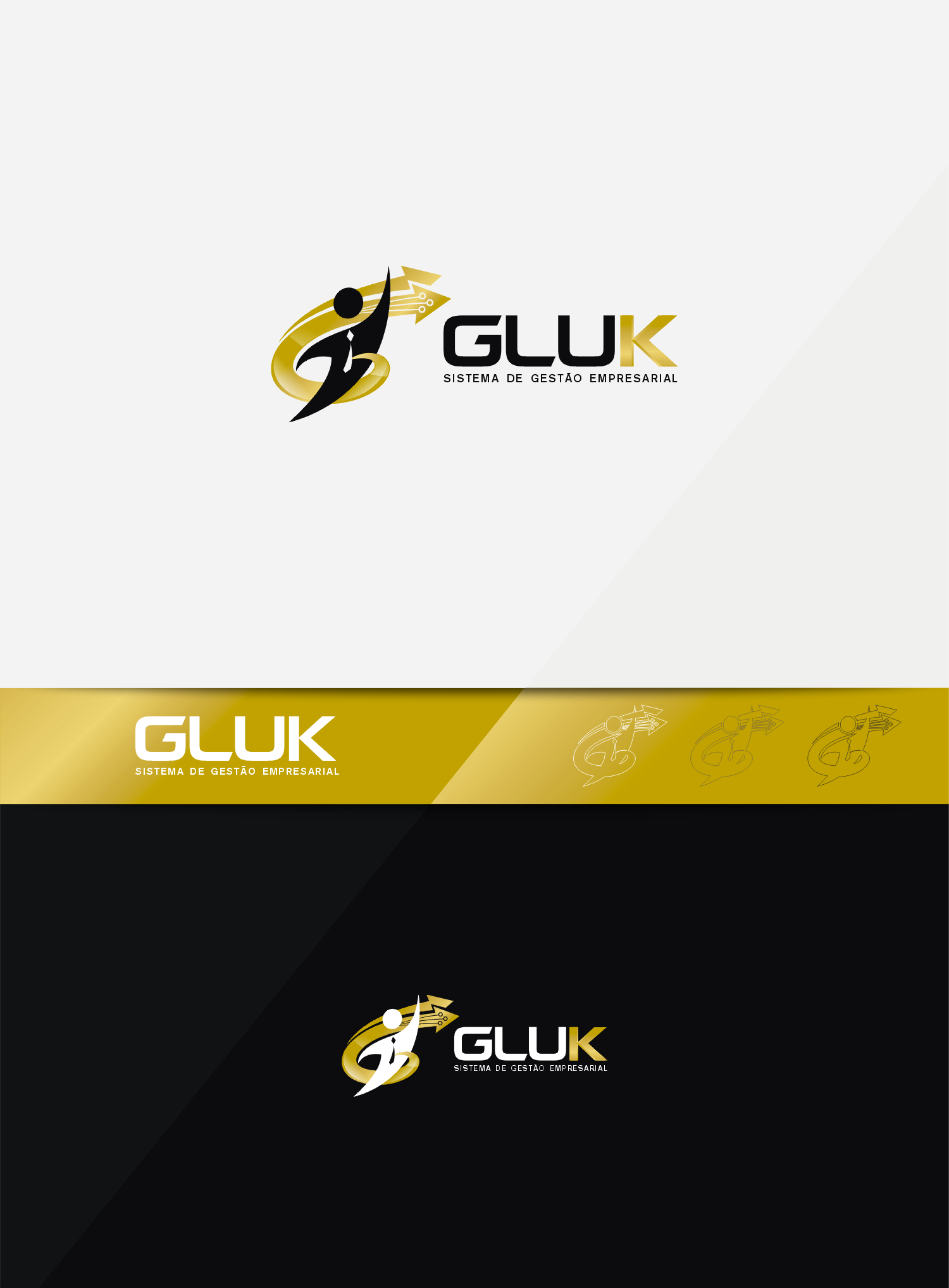 Gluk | Criação de Logo Para