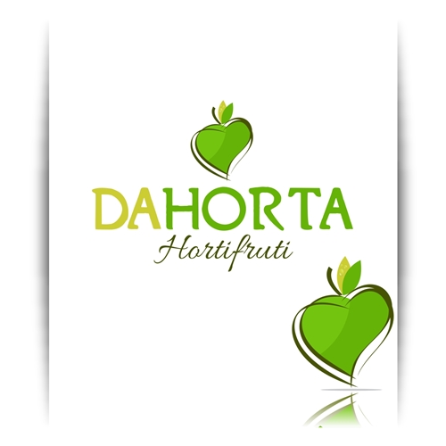 HORTIFRUTI DA HORTA | Criação de Logo e Cartao de Visita Para Alime...