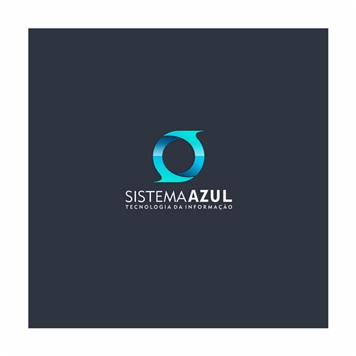 SISTEMA AZUL | Criação de Logo e Cartao de Visita Para Computador
