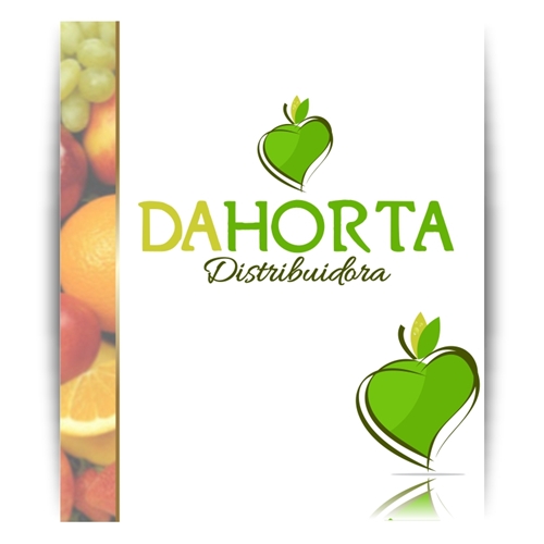 HORTIFRUTI DA HORTA | Criação de Logo e Cartao de Visita Para Alime...